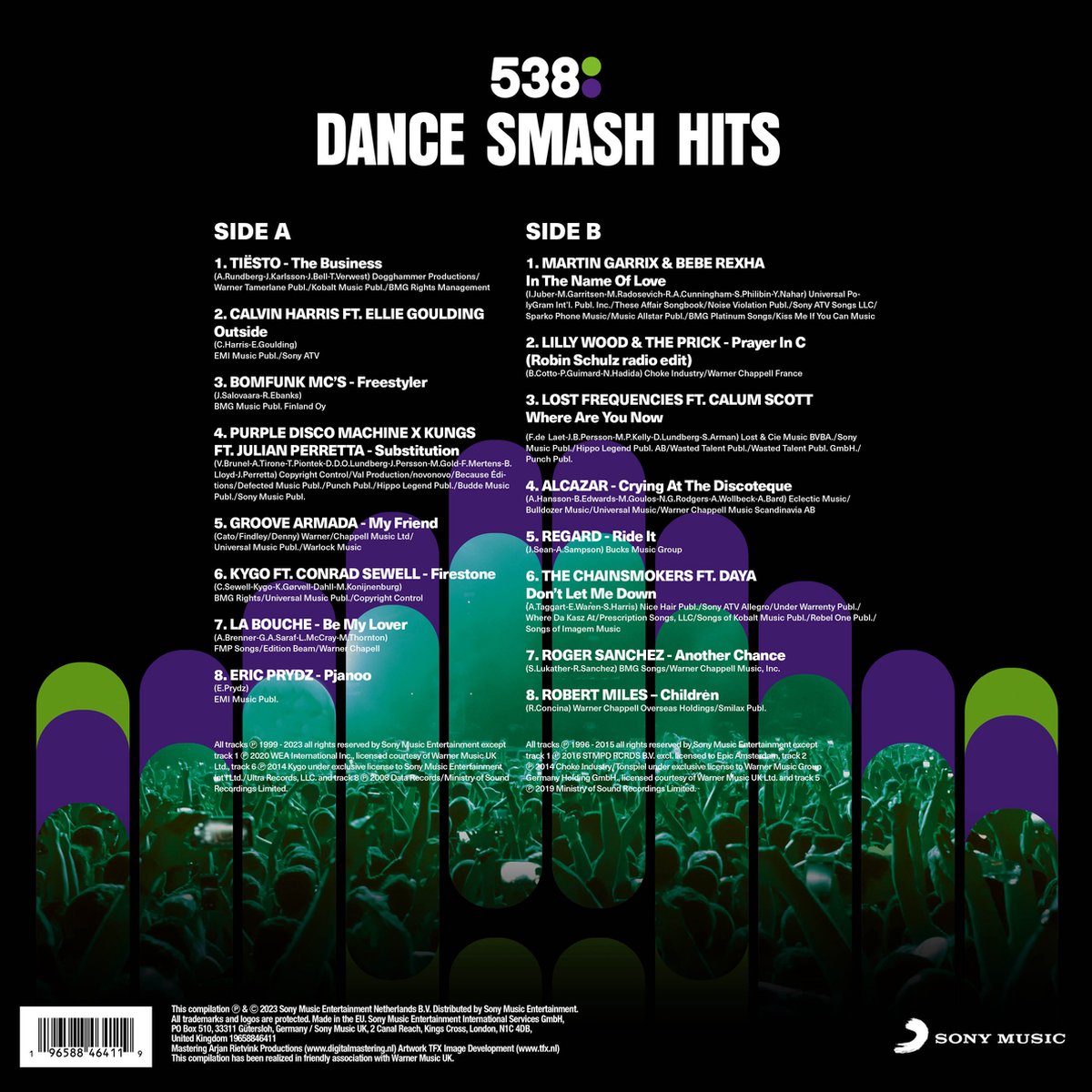 Various - 538 Dance Smash Hits (LP) – Vinyl On 45