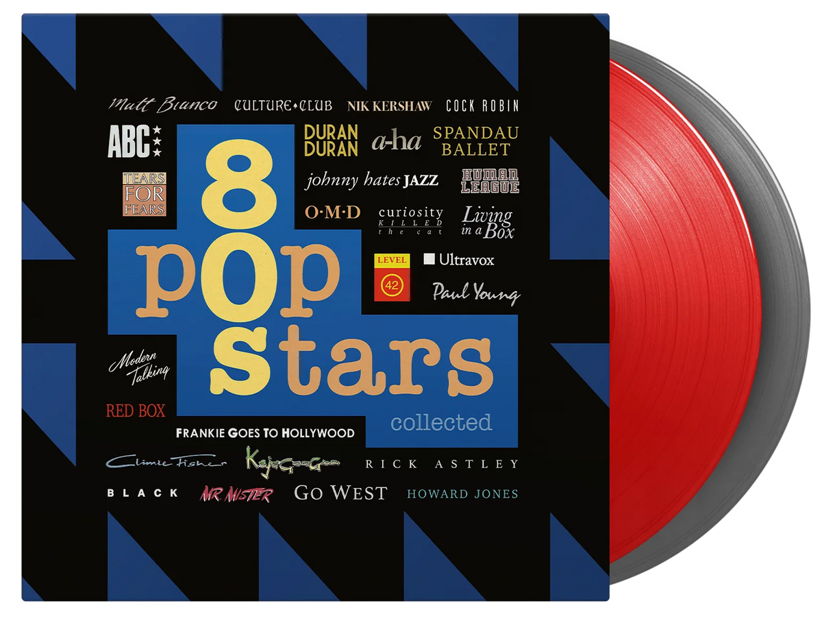 Various - 80s Pop Stars Collected (Limited edition, red and silver vin ...