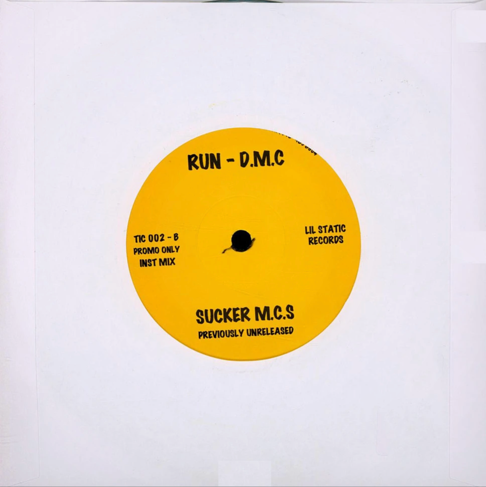 Run DMC - Sucker M.C.'s – Vinyl On 45