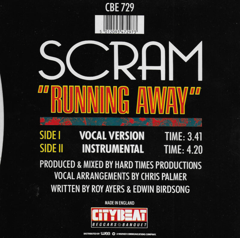 Scram - Running away (Engelse uitgave) – Vinyl On 45
