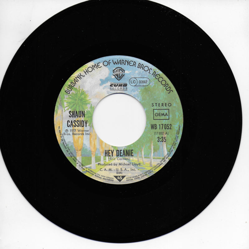 Shaun Cassidy - Hey Deanie (Duitse uitgave) – Vinyl On 45